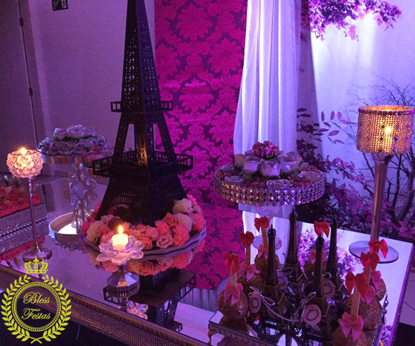 Bless Festas Eventos Decoraçao: Festa Tematica Paris.