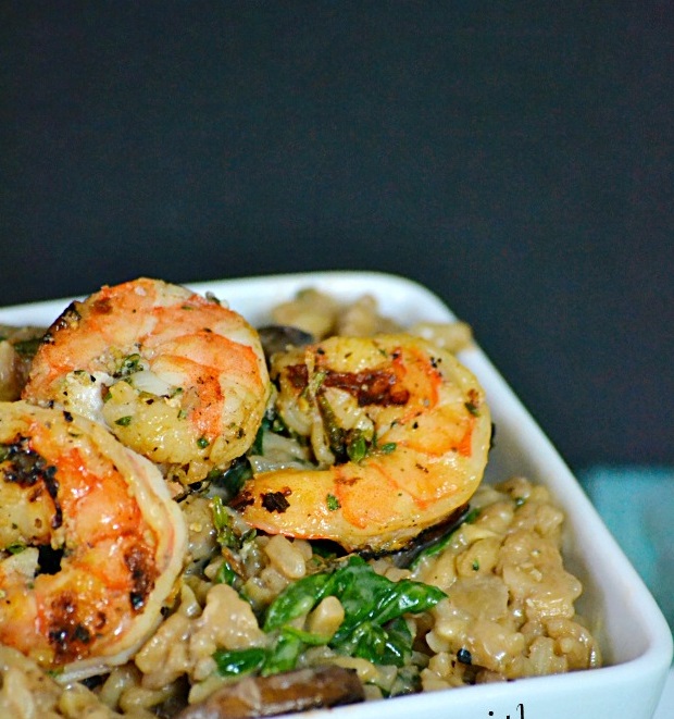 MARSALA RISOTTO WITH HERBED SHRIMP #HEALTHYVEGAN #RISOTTO - Media Food ...