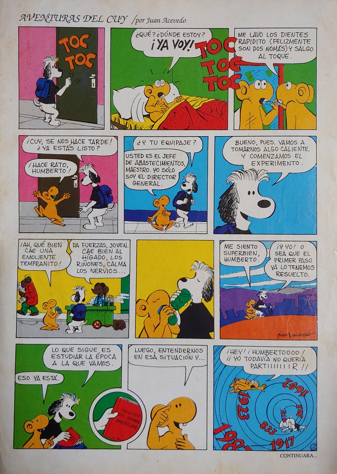 Arion's Archaic Art: El Cuy, en 1987 (I) - Juan Acevedo