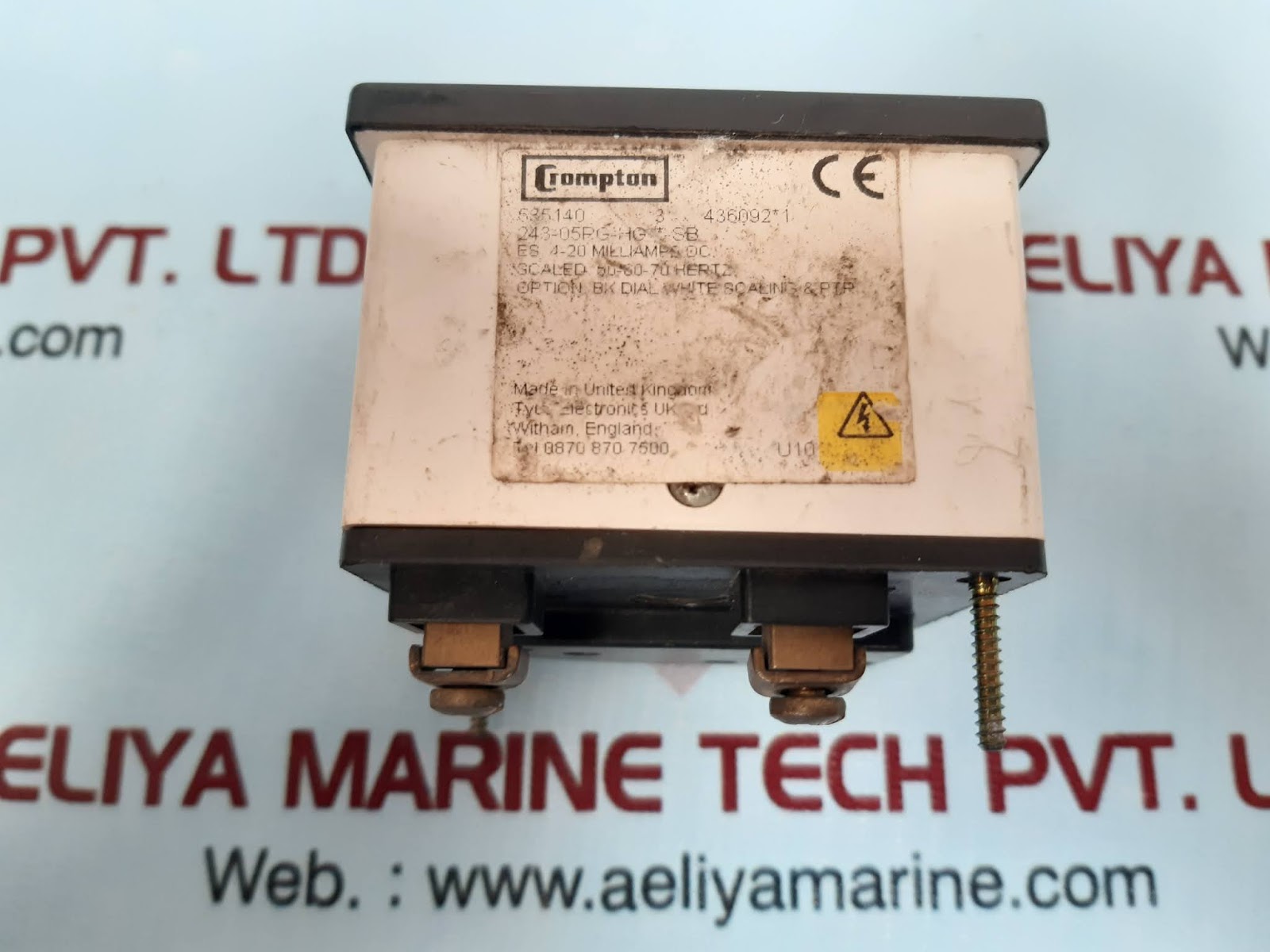 CROMPTON 243-05RG-HG-SB PANEL METER - Aeliya Marine