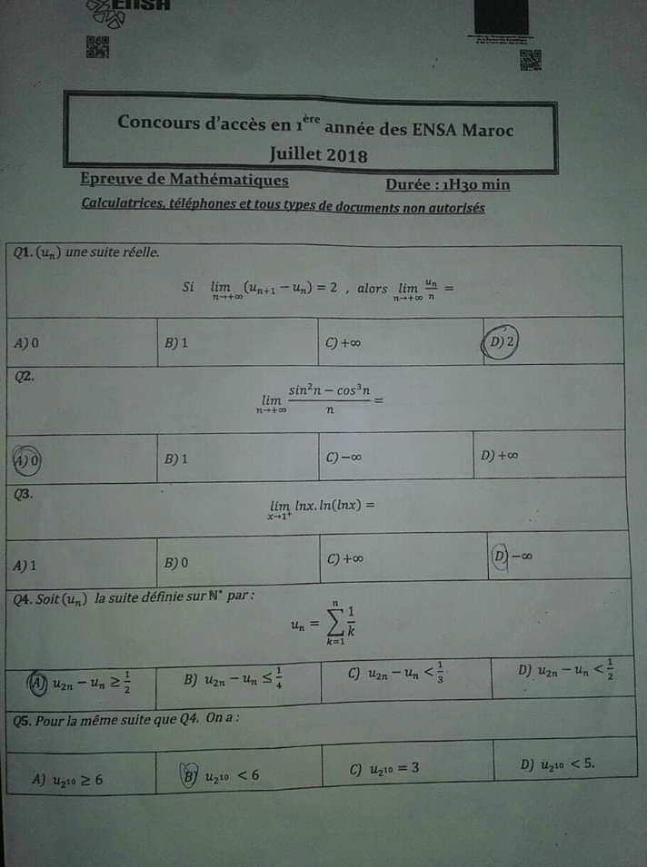 concours ensa 2014 pdf