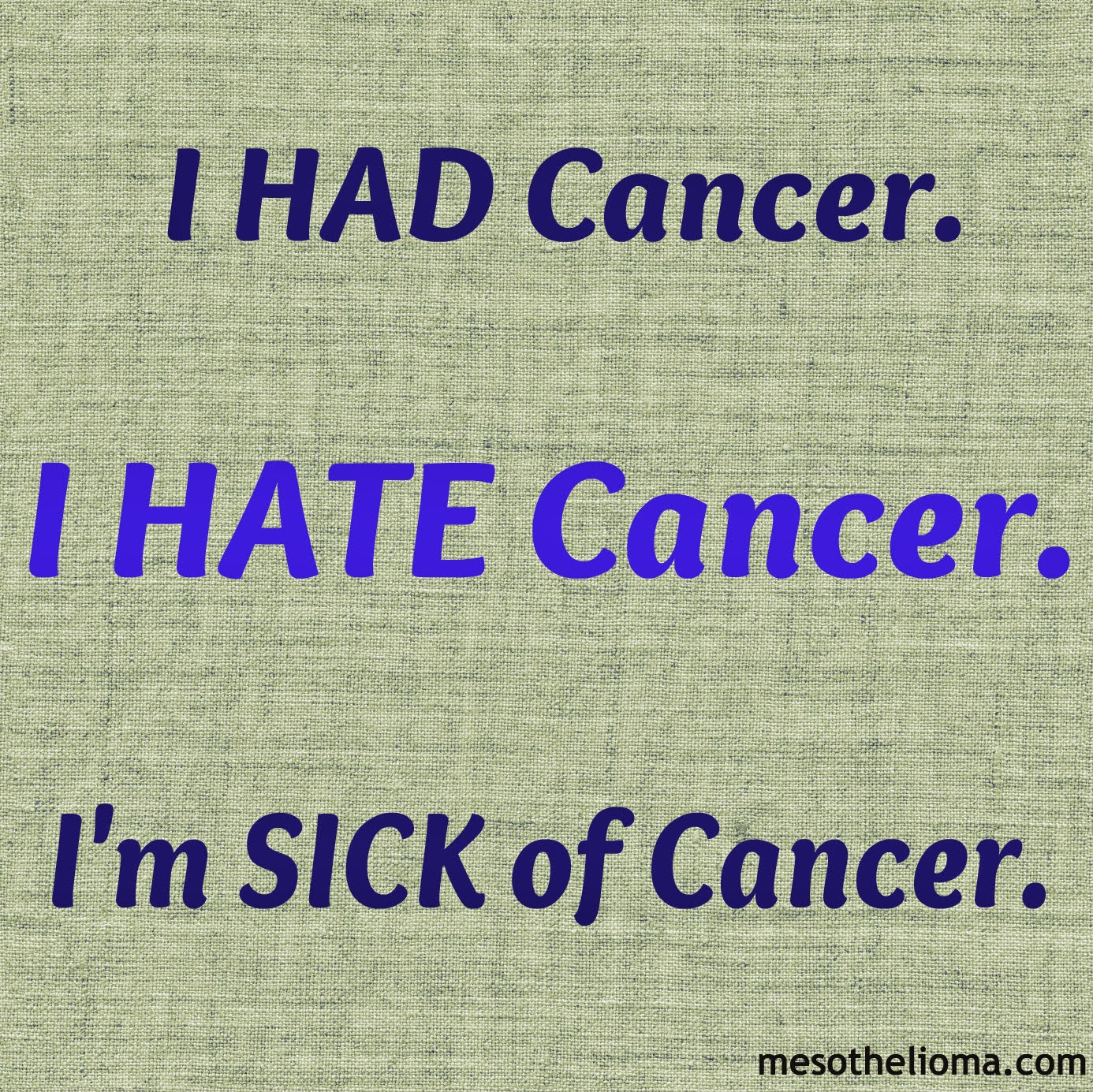 Ms Renda's Adventures in Cancer