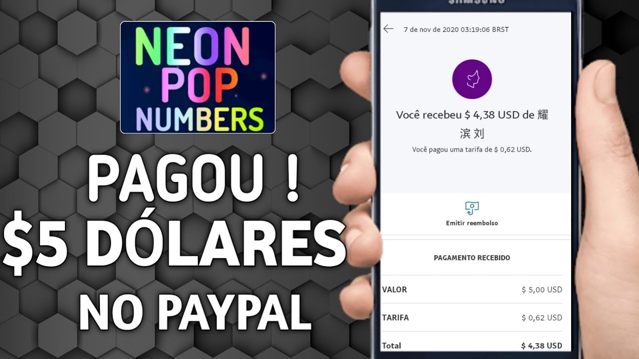 Novo Jogo Pagando Em D LAR Direto No PAYPAL Neon Pop Numbers TOP novo-jogo-pagando-em-d-lar-direto-no-paypal-neon-pop-numbers-top