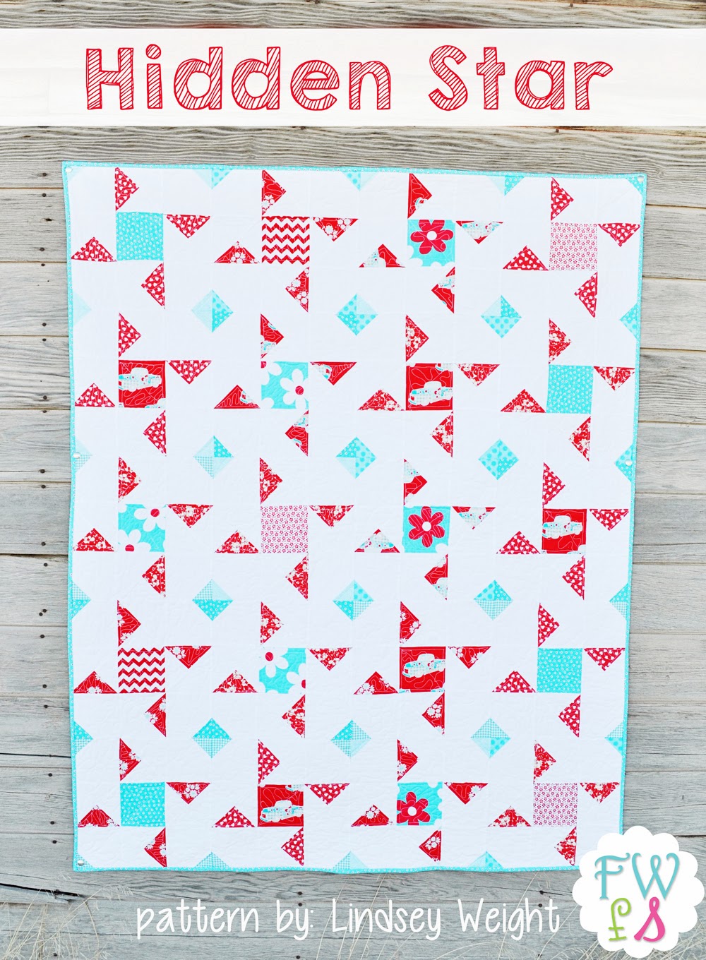 Fort Worth Fabric Studio: Hidden Star Quilt {Free Pattern}