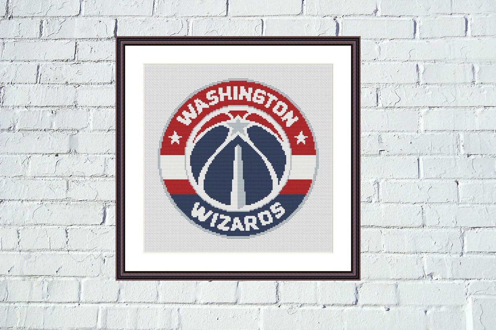 Tango Stitch easy cross stitch designs: Washington Wizards simple cross ...