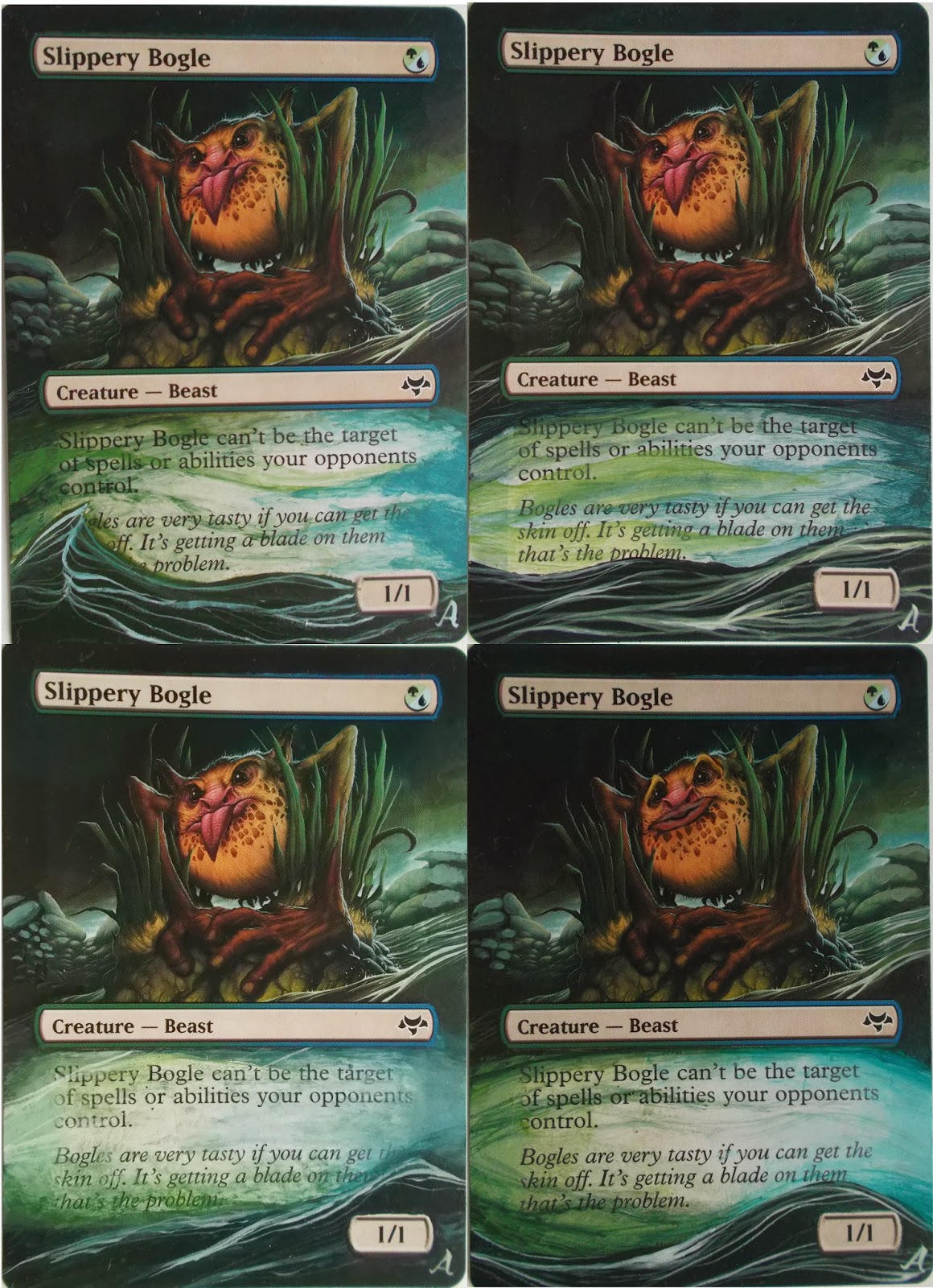 Aspasia Alters Blog: Slippery Bogle *4