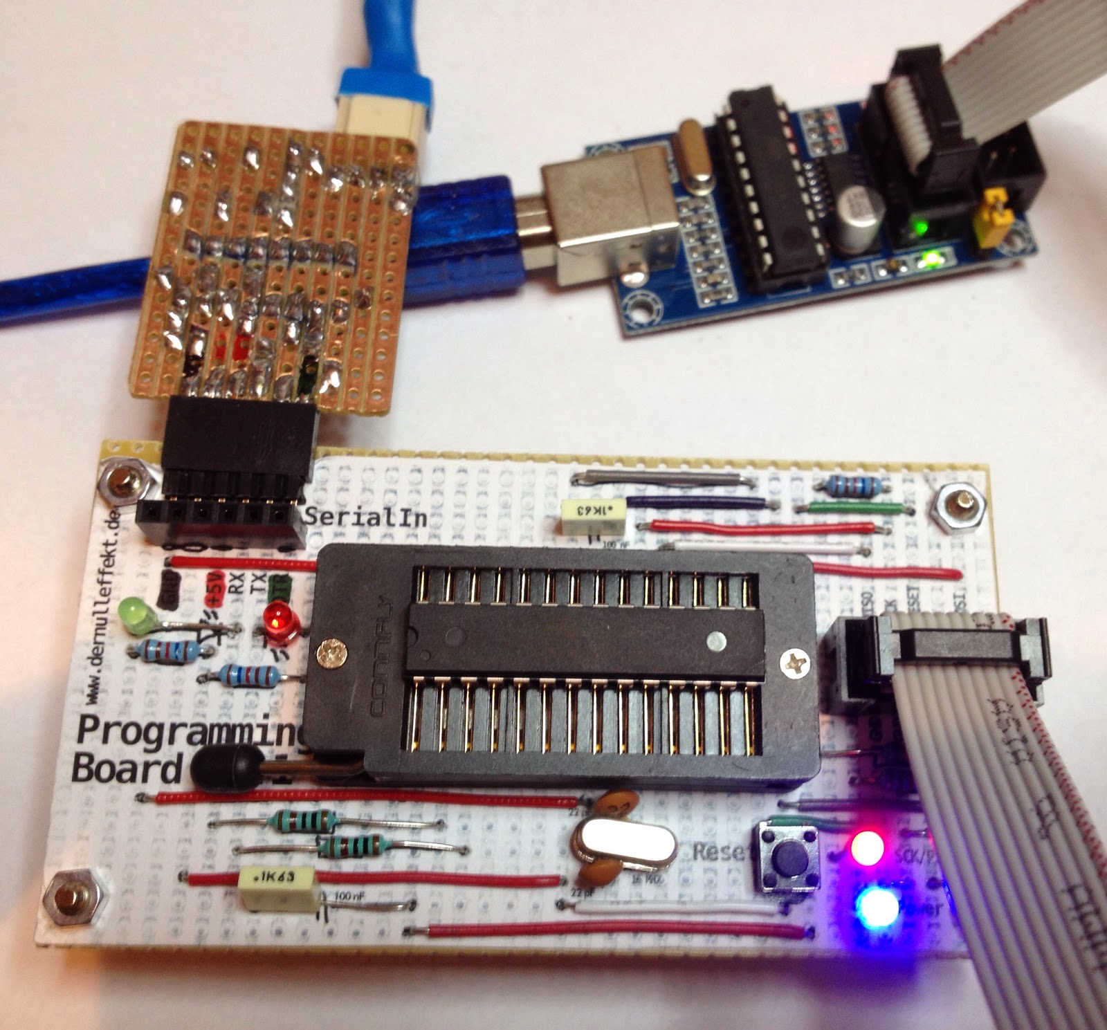THD Arduino Projekte: Arduino Programmer Board, Teil 2 THD Arduino Projekte: Arduino Programmer Board, Teil 2