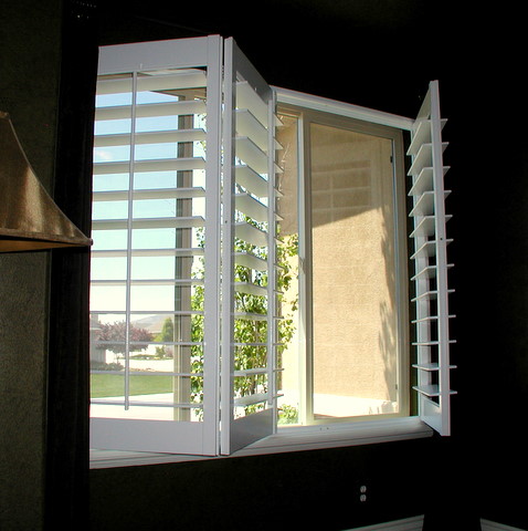 Stanfield Shutter Co.: Accordion Plantation Shutters, Fold em' as you ...