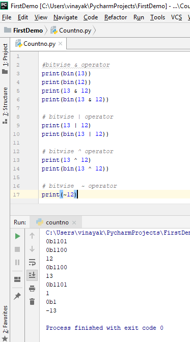Programming with aarti: How to do operators work in python