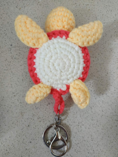 Colourful Hobby: Crochet Turtle Keychain