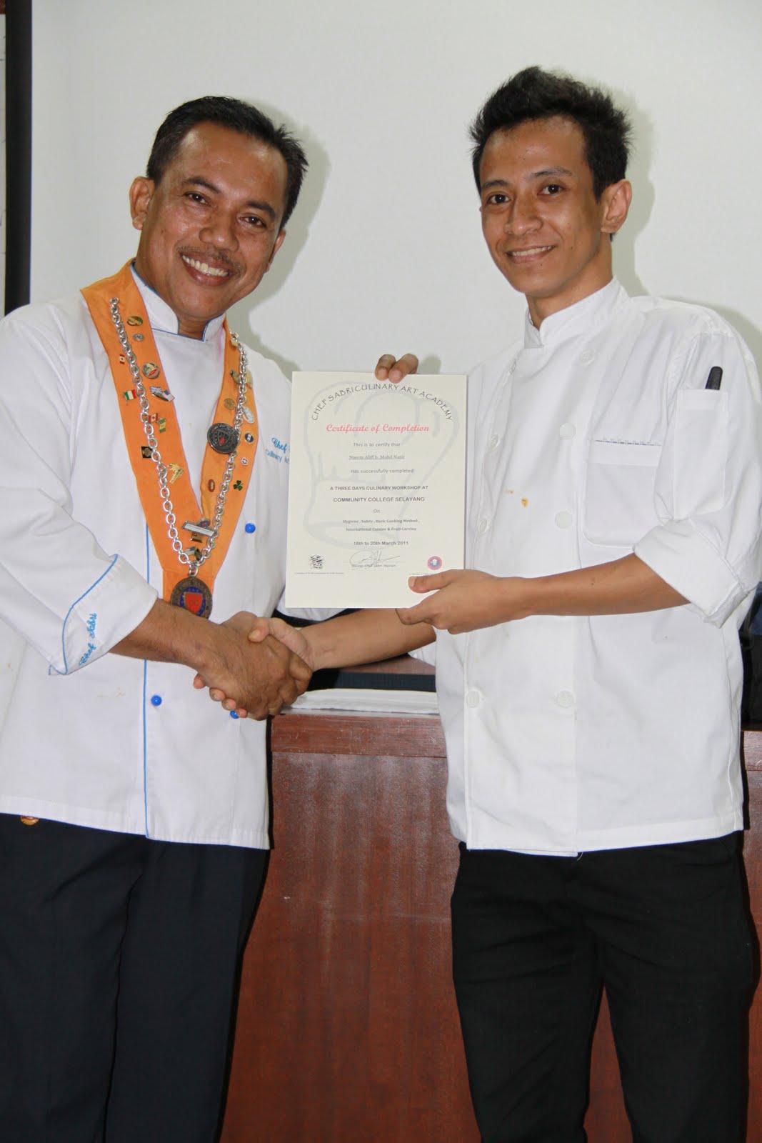 MASTER CHEFCELEBRITY SABRI HASSAN :: NEXT DAYS CULINARY WORK SHOP WITH ...