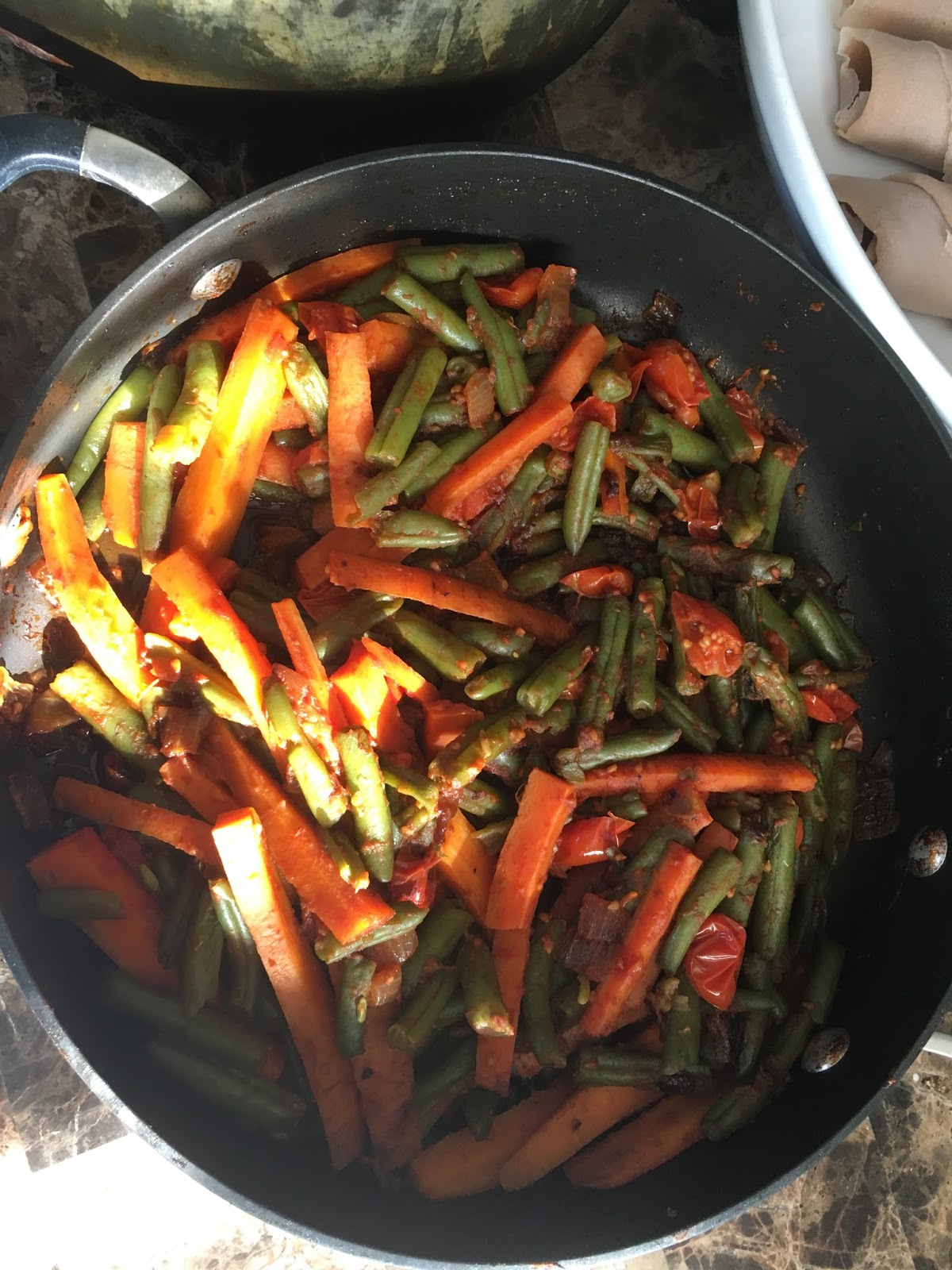 Ethopian Green Beans and Carrots (Fossolia)