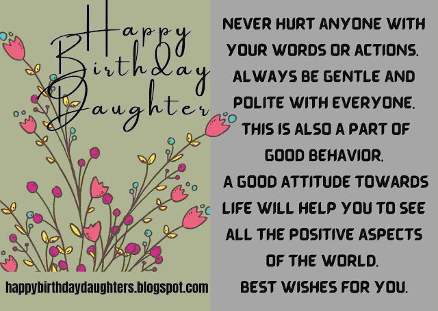 Daughter birthday quotes from mom