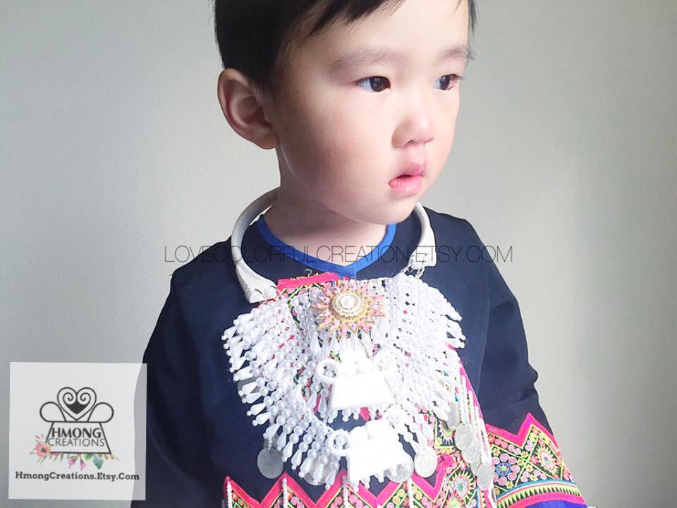 HMONG CREATIONS: Rare Hmong Beaded Necklaces