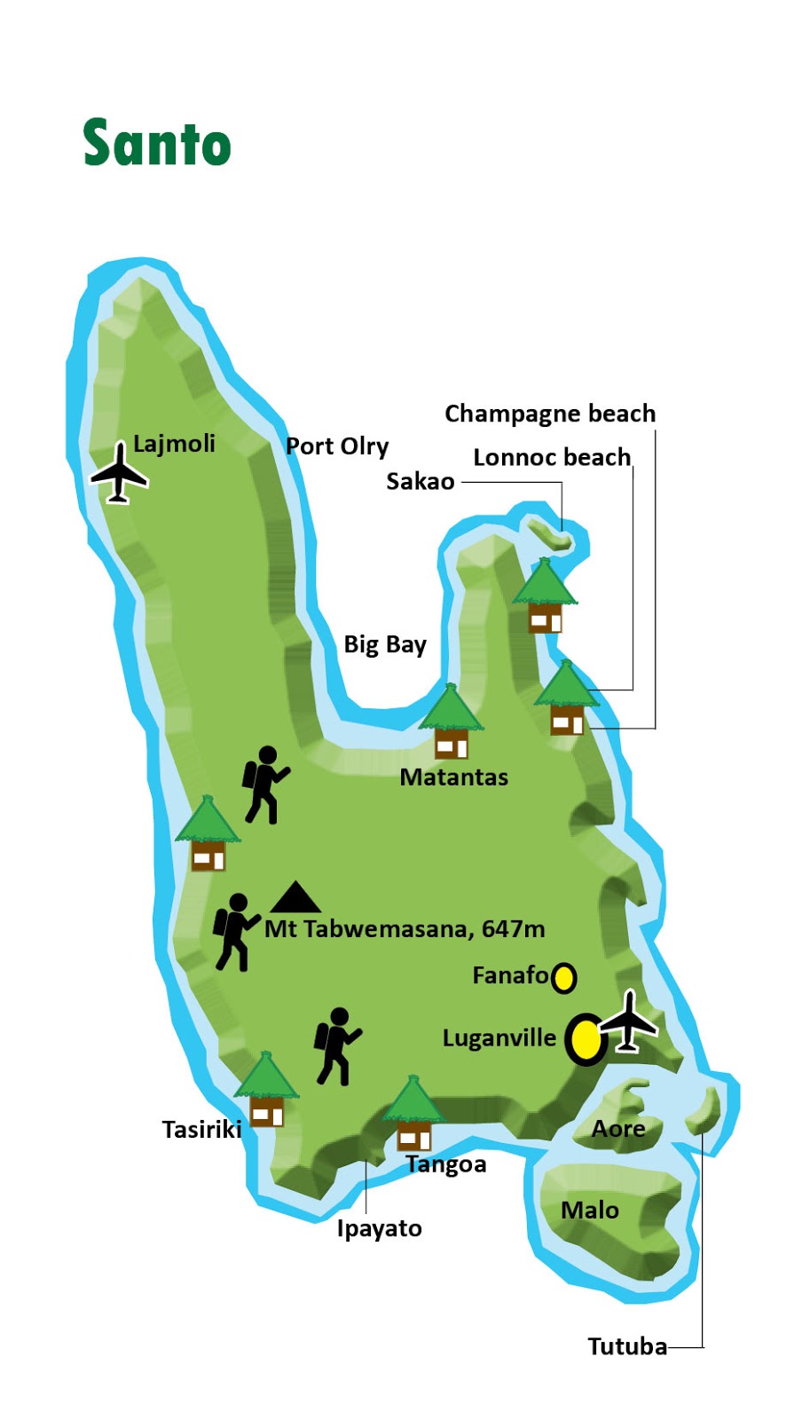 Shefa | Província de Vanuatu - Geografia Total™