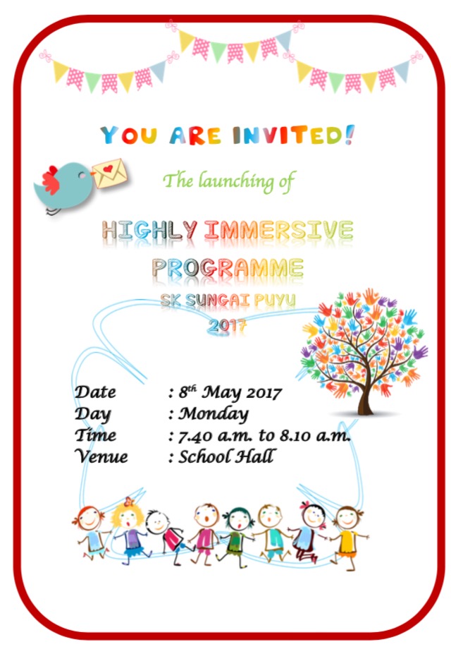 Highly Immersive Programme: Highly Immersive Programme