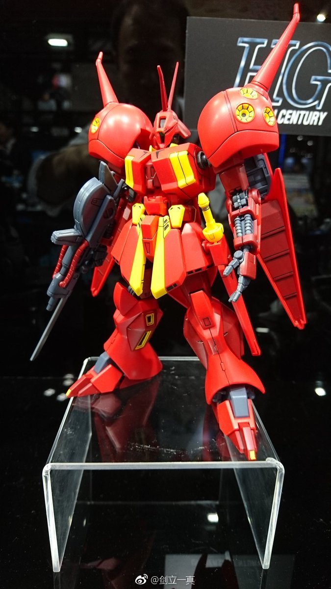 HGUC 1/144 AMX-104 R-Jarja Exhibited at the All Japan Model and Hobby ...
