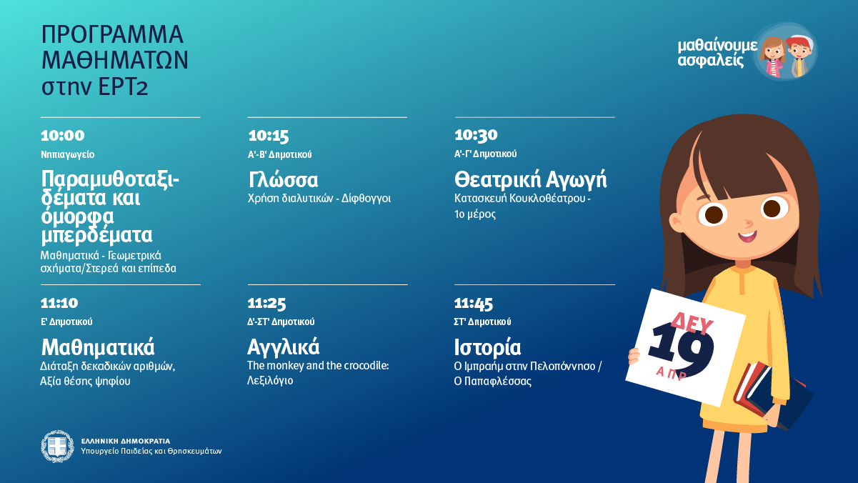 4ο ΟΛΟΗΜΕΡΟ ΔΗΜΟΤΙΚΟ ΣΧΟΛΕΙΟ ΔΑΦΝΗΣ: Απριλίου 2021