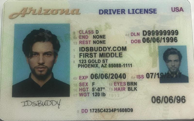 Arizona Fake ID Only in Best fake id cards maker website