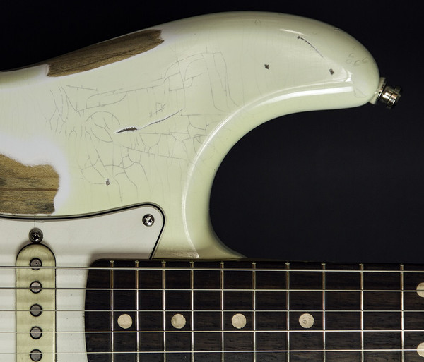 TC Ellis Guitars Blog: Another Olympic White Strat Relic