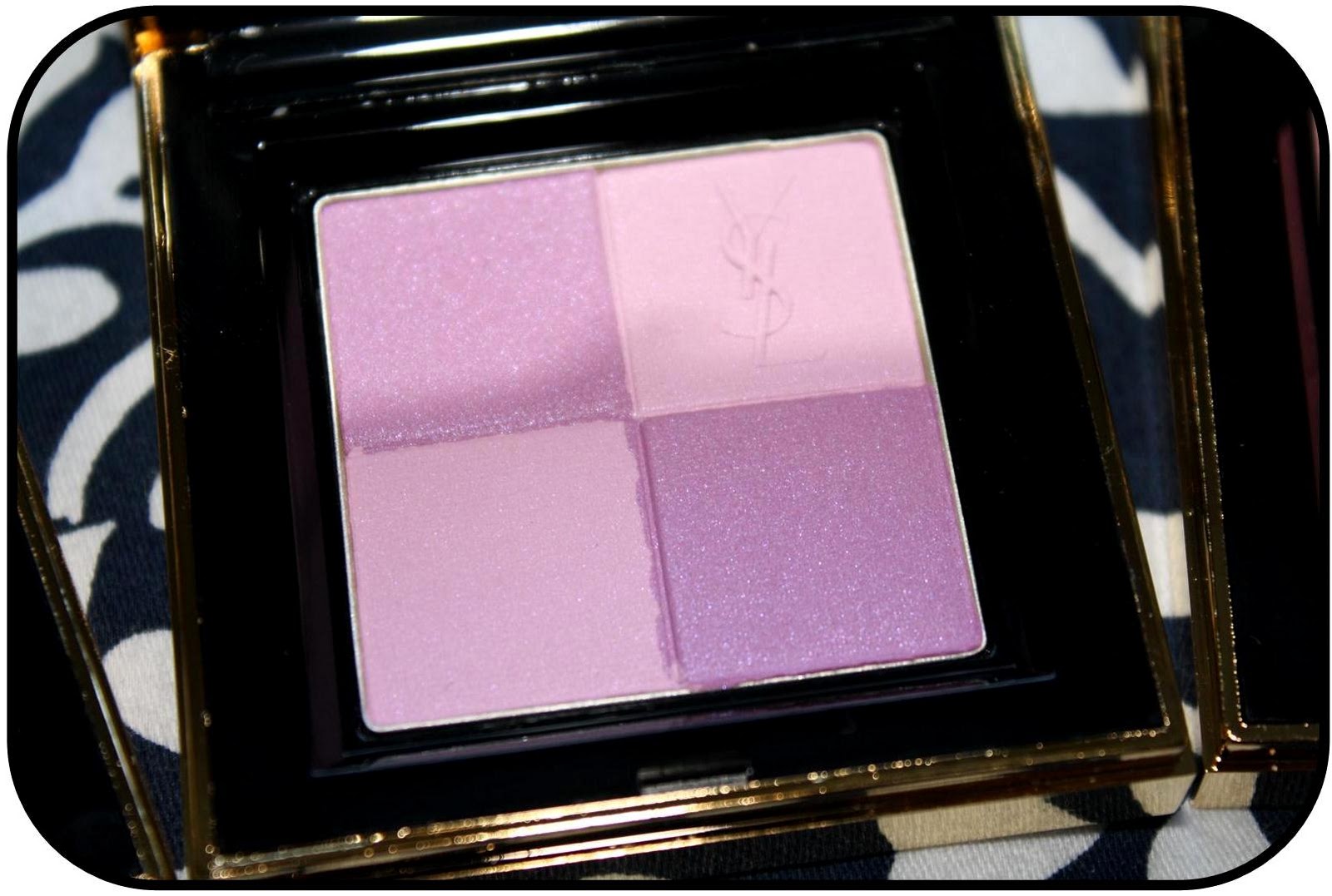 YSL - Purple blusher and eye shadow - Bunnipunch
