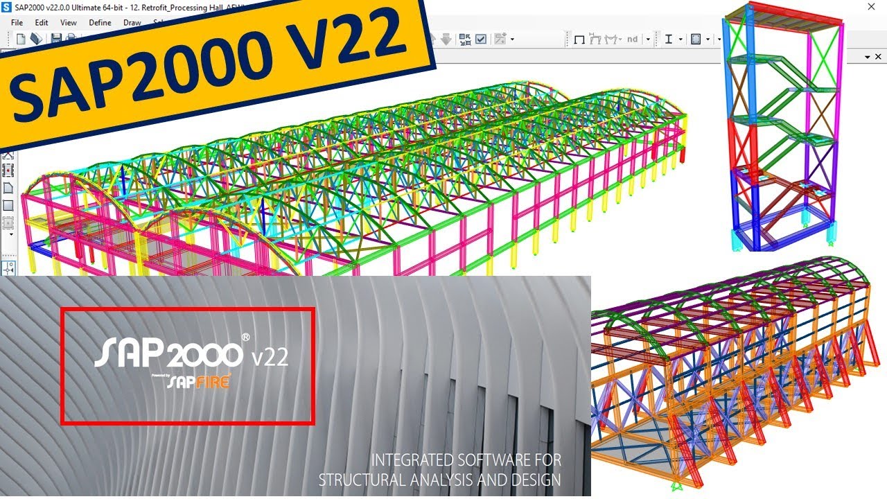 CSI SAP2000 v22.0.0 Build 1587 - Civil Engineering
