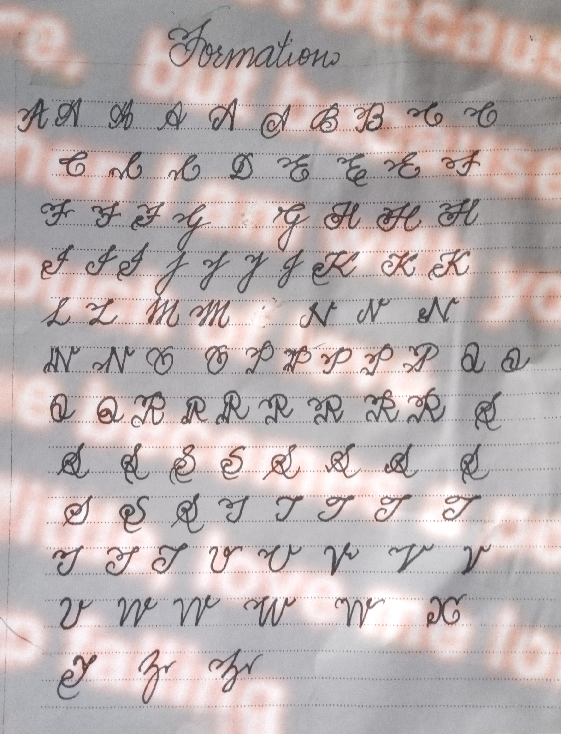 Stylish Indian Handwriting