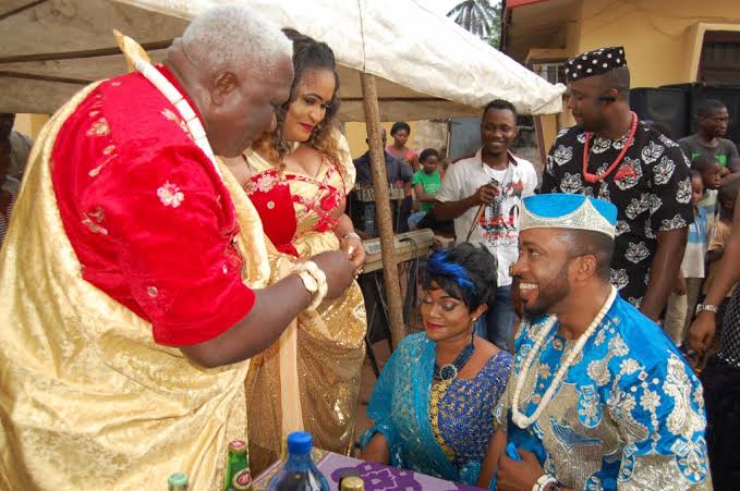 Frederick Leonard and Kay Samuel wedding photos