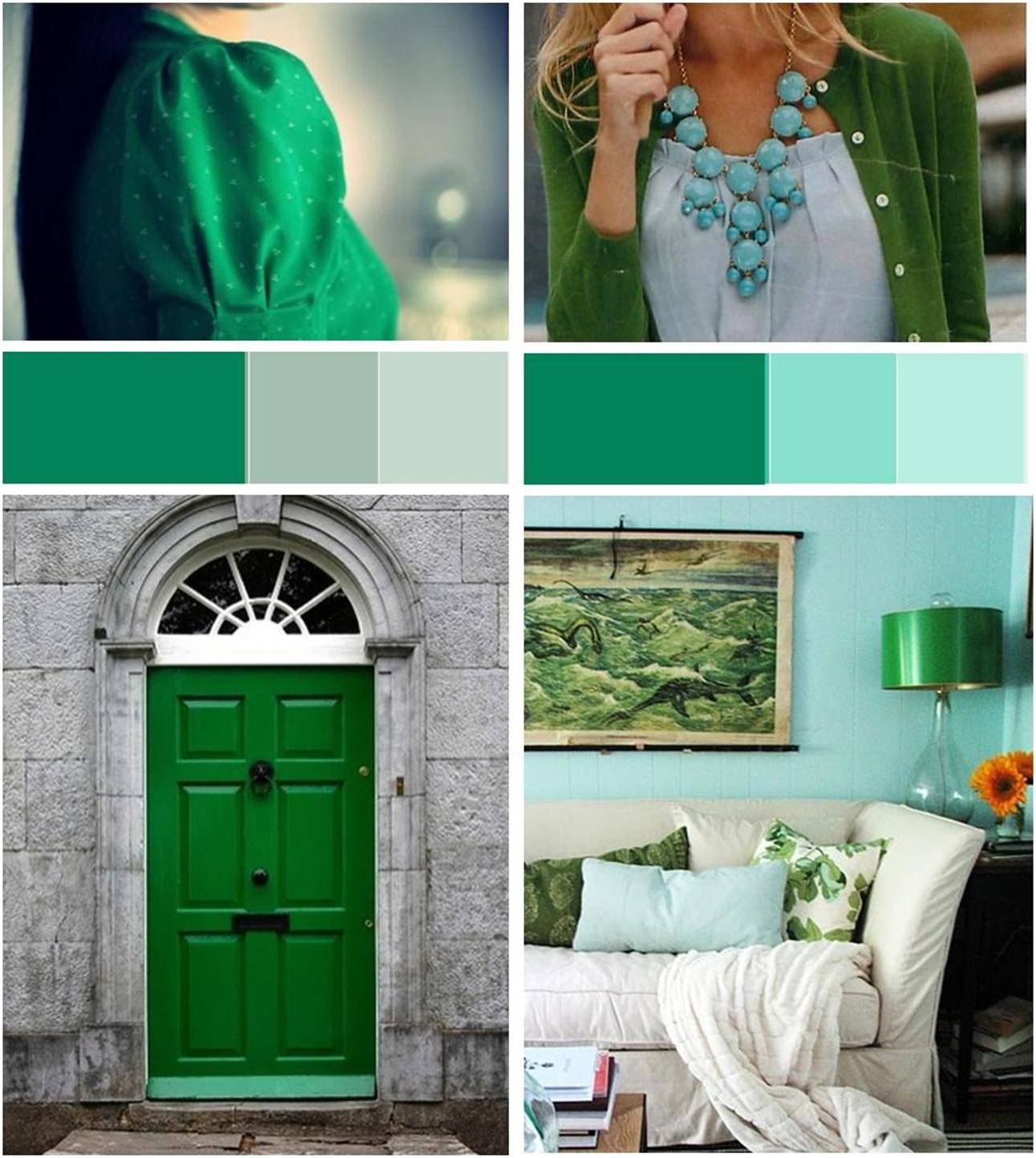 the sister sophisticate: Emerald Color Palettes
