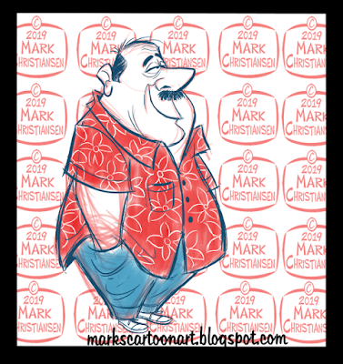 Mark Christiansen's Art and Cartoon Blog