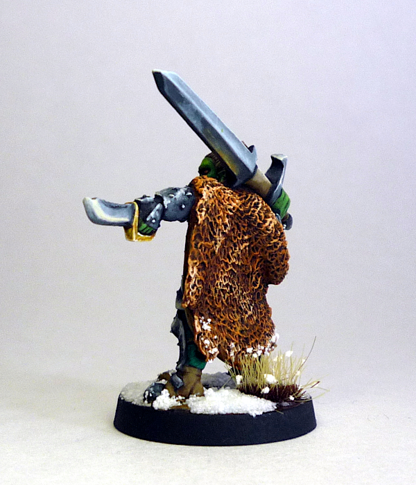 Metalchaos Studio: 88347, Half-Orc Fighter