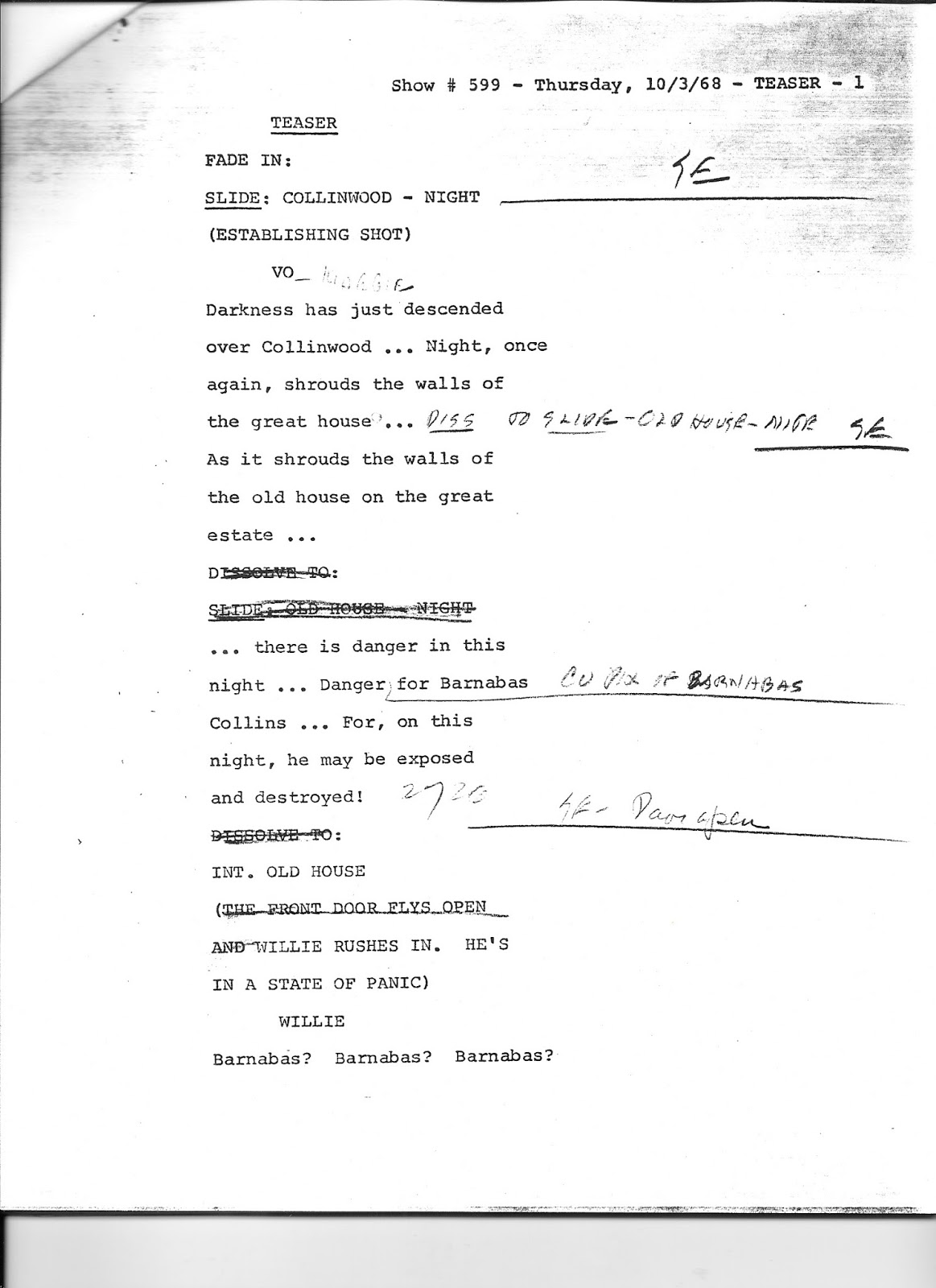 Shadows on the Wall: An Online Dark Shadows Fanzine: Dark Shadows ...