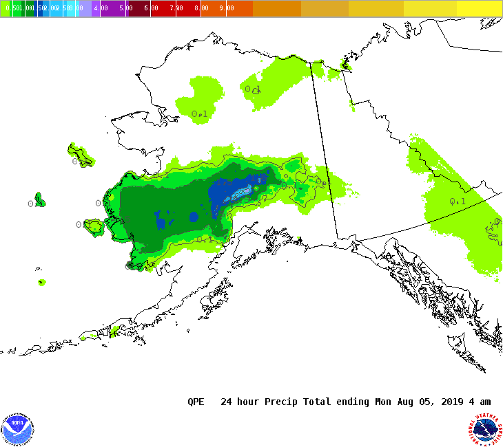 Deep Cold: Alaska Weather & Climate: Rainy Season