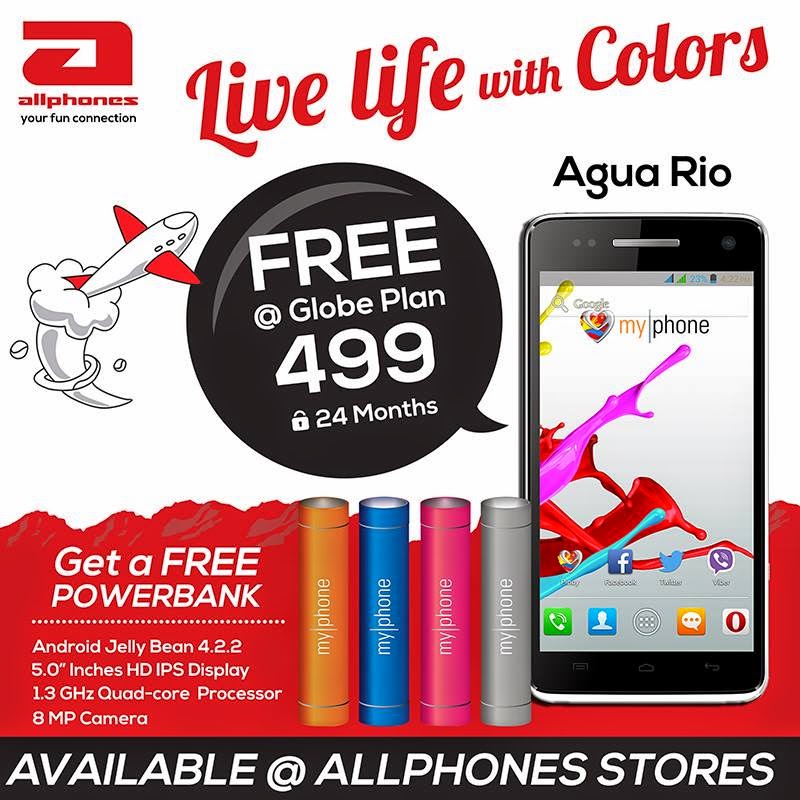 Free MyPhone Rio At Globe Plan 499 Via Allphones - GeekPinas