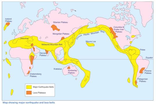 Revision Notes for Earthquakes Class 9 Geography ICSE