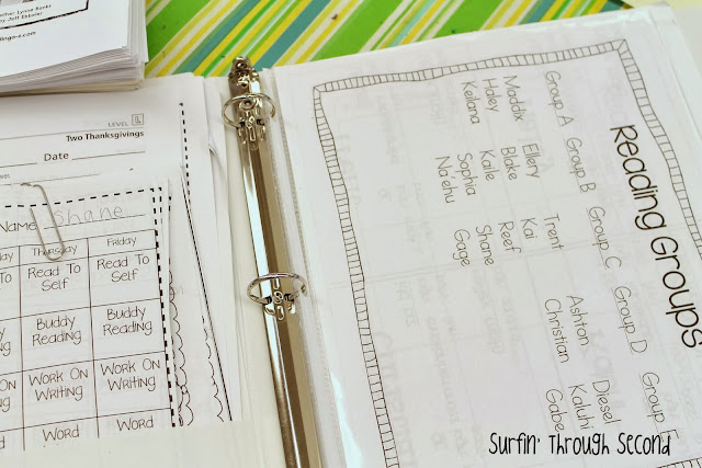 Guided Reading and Daily 5 - Surfin' Through Second