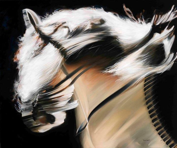 Pinturas que me gustan My Way: Caballos !Que belleza!