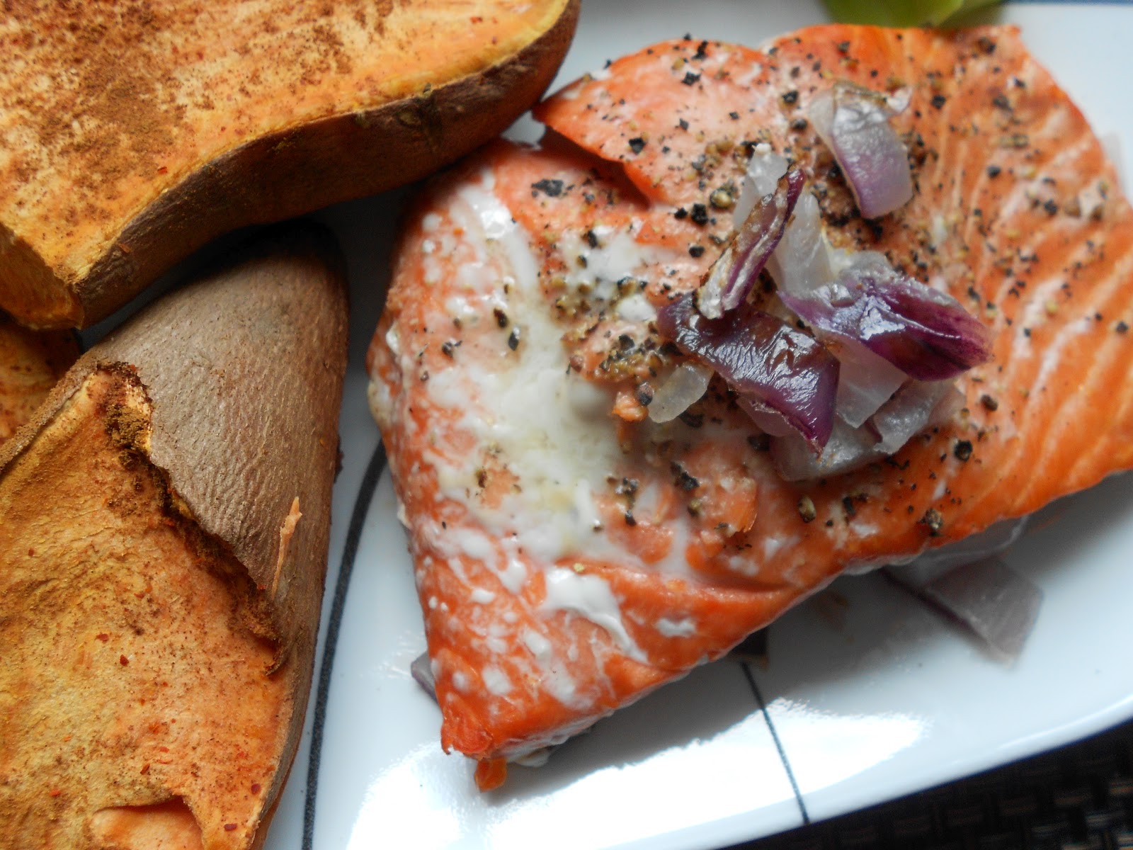 Snacking Squirrel: Salmon and Sweet Potato Satiation