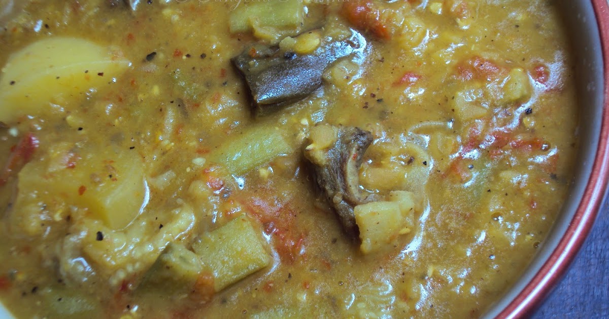 mutton dalcha .... goat meat and vegetables cooked with lentils..