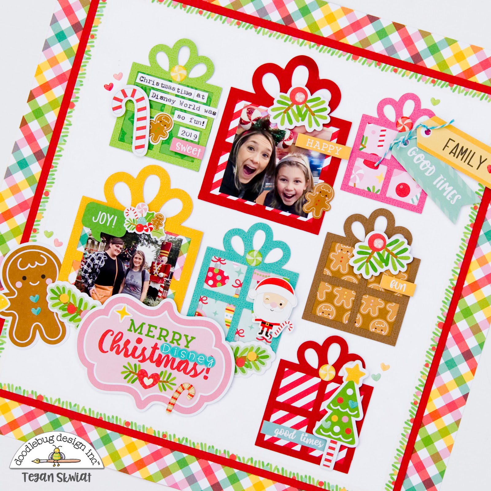 Scrap Happiness: Merry Disney Christmas with Doodlebug Design!