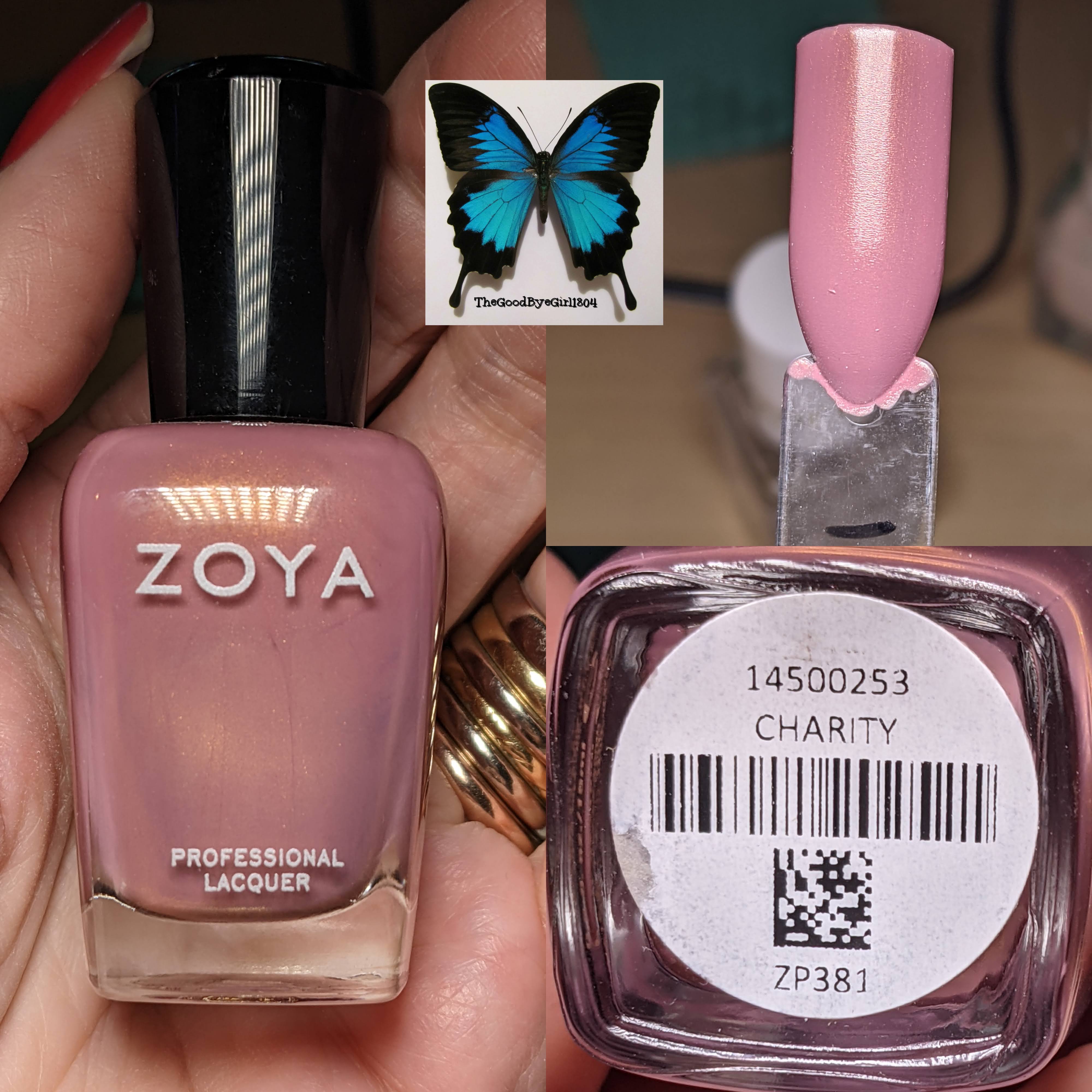 TGG1804's Nails: A Zoya A Day - Charity and Madeline