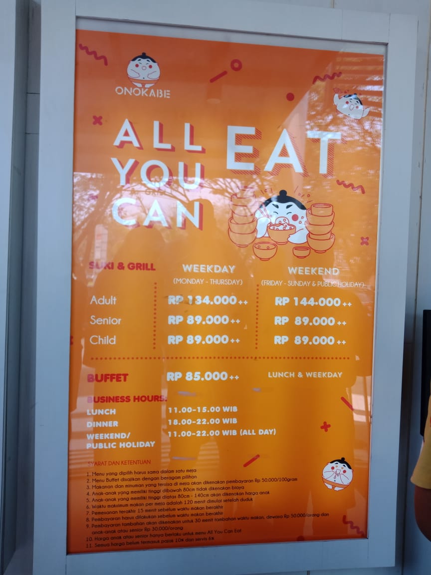 Pengalaman Suami Istri Pertama Kali Makan AYCE, All You Can Eat Onokabe ...
