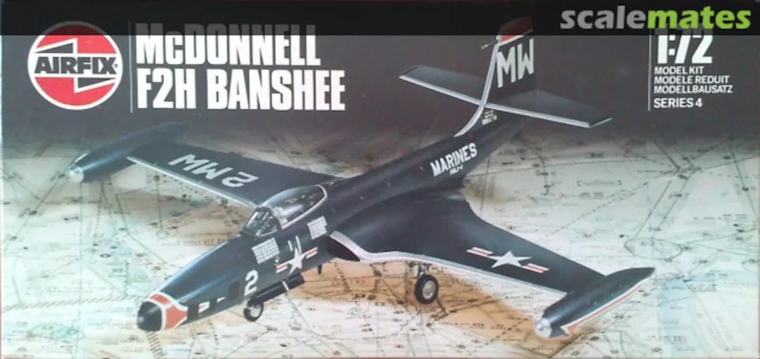 Happyscale-Modellbau: McDonnell F2H Banshee - Airfix 1/72
