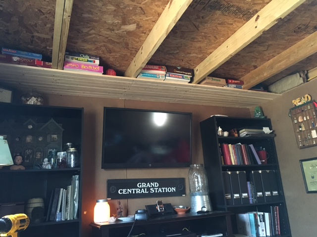 Tiny House Homestead: Look Up for Great Storage