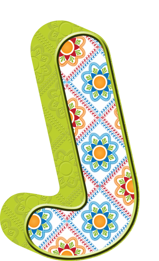 Abecedario 3D con Texturas y Colores. - Oh my Alfabetos!