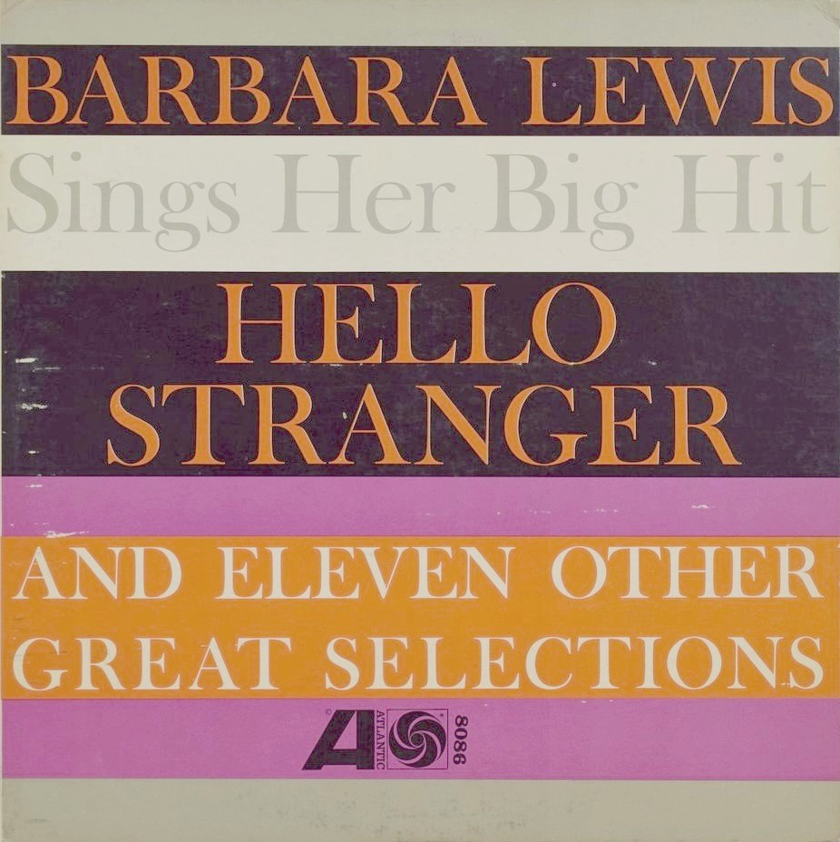 Rien que des vinyls: Barbara LEWIS - 1963 - US-ATLANTIC 8086 - Hello ...