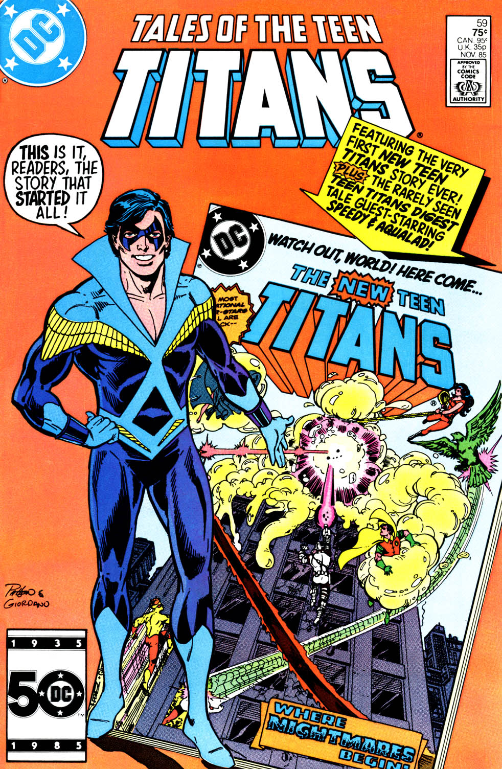 Original Nightwing Comic
