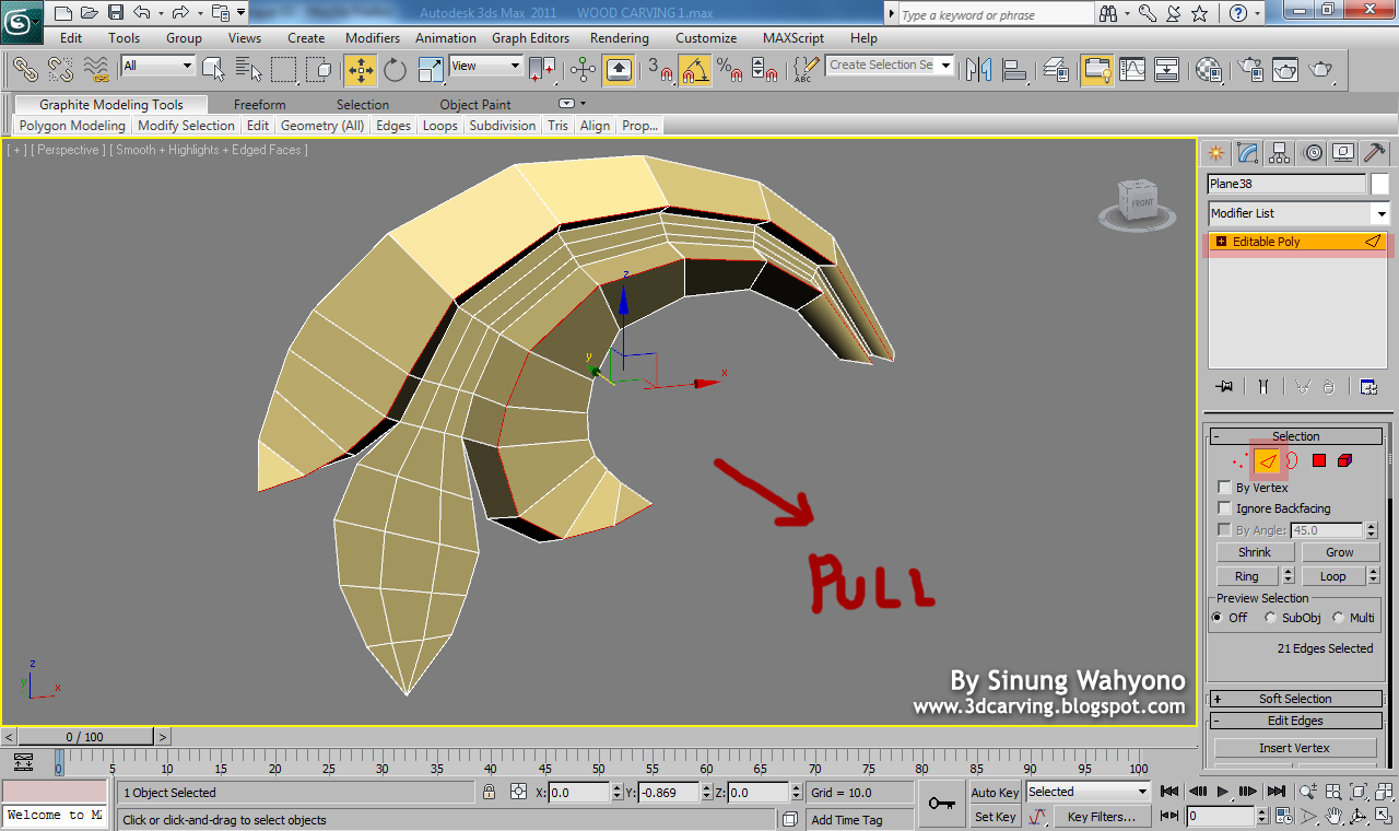 3d Carving: 3d Carving Basic Technique 04