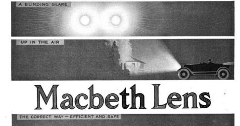 Just A Car Guy: the MacBeth lens... never heard of it before