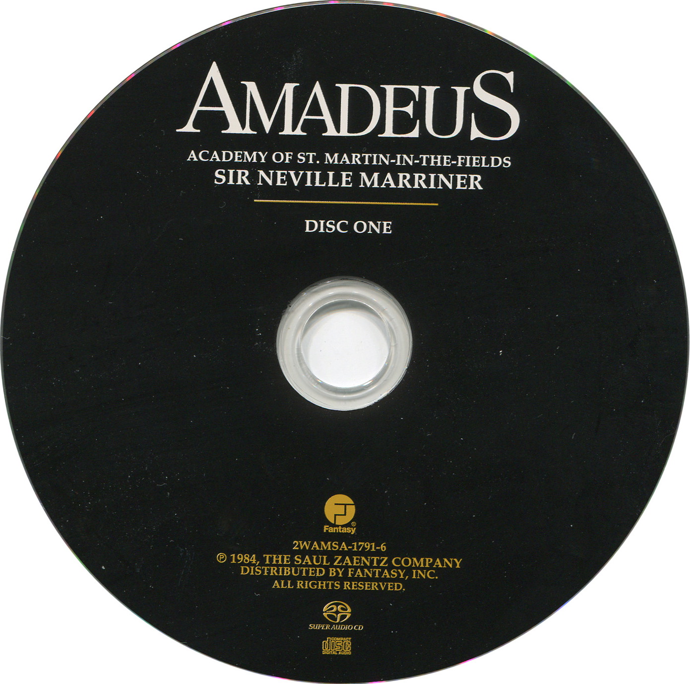 AMIGOS DEL AUDIO STREAMING: Amadeus - Soundtrack - SACD